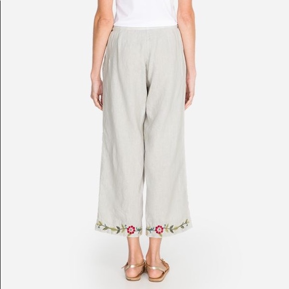 Johnny Was | Pants & Jumpsuits | Johnny Was Hulda Linen Pant In Sand M ...